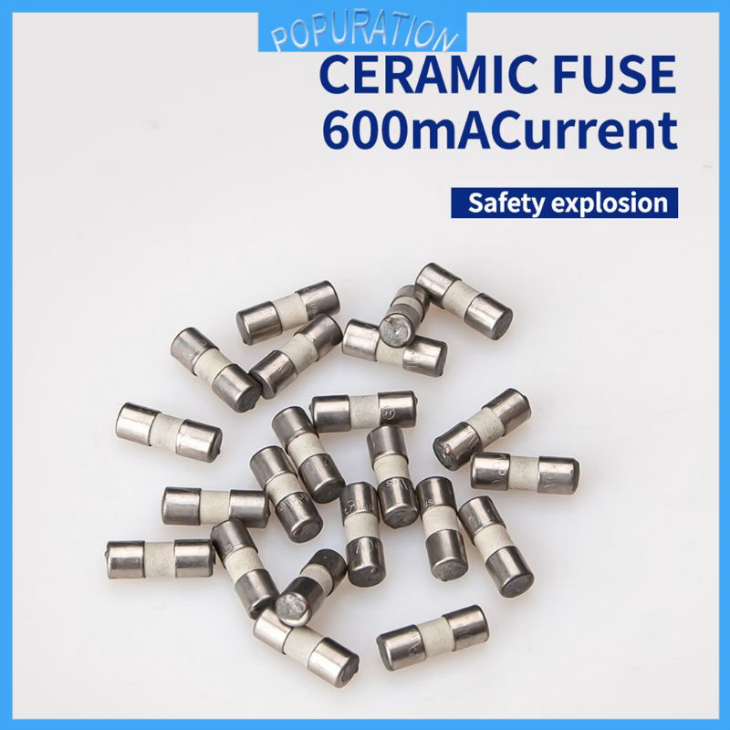 Ceramic Fuses For Multimeter Instrument 600mA 10A Ceramic British Plug ...
