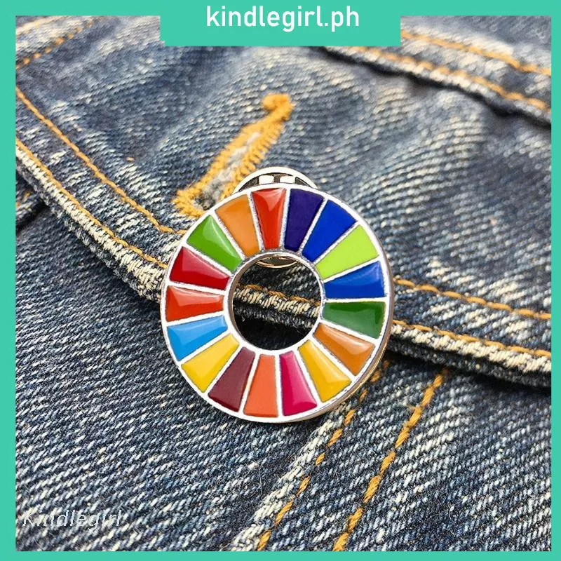 KING The Sustainable Development Goals Brooch United Nations SDGs ...