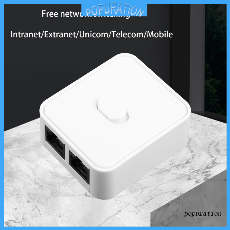 POP 2 Port Gigabit Network Switcher Lan High Performance Ethernet Smart ...