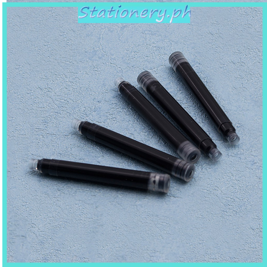 5Pcs JinHao Ink Cartridges Fountain Pen Refill in Black/Blue Writing ...