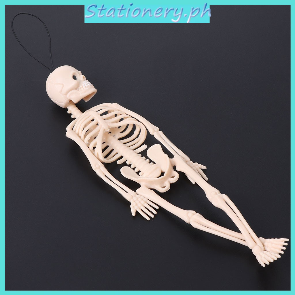 Skeleton Human Model Skull Mini Figure Toy Phone Hanger | Shopee ...