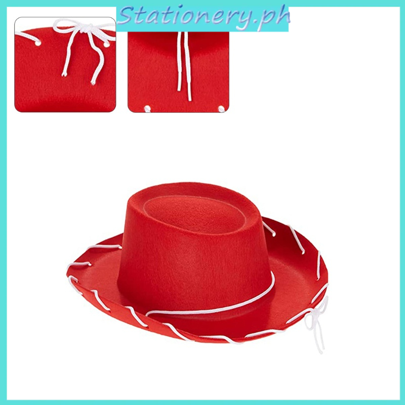 Stat Novelty Brown Red Cowboy Hat ToyStory Theme Birthday Party for ...