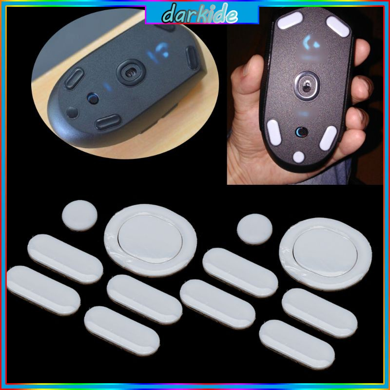 Dark*2 Sets/pack Tiger Gaming Mouse Feet Mouse Skate For Logitech G304 ...