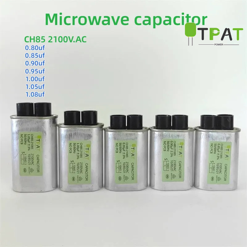 microwave oven capacitor Diode/fuse CH85 2100V.AC 0.80uf 0.85uf 0.90uf ...
