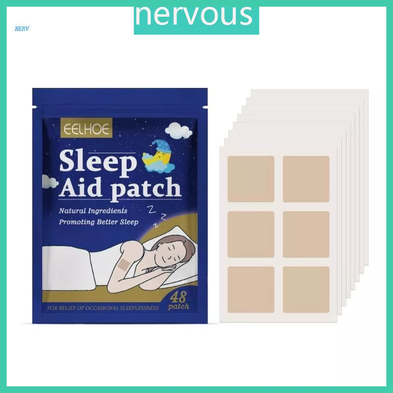 48pcs Sleep Patches,All-Natural Deep Sleep Patches,Eliminate Insomnia ...