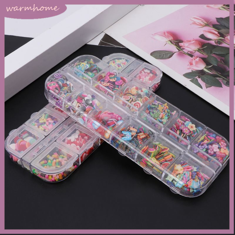 Slime Beads Box Fruit Slice Sprinkles Slime Filler For Handgum Foam ...