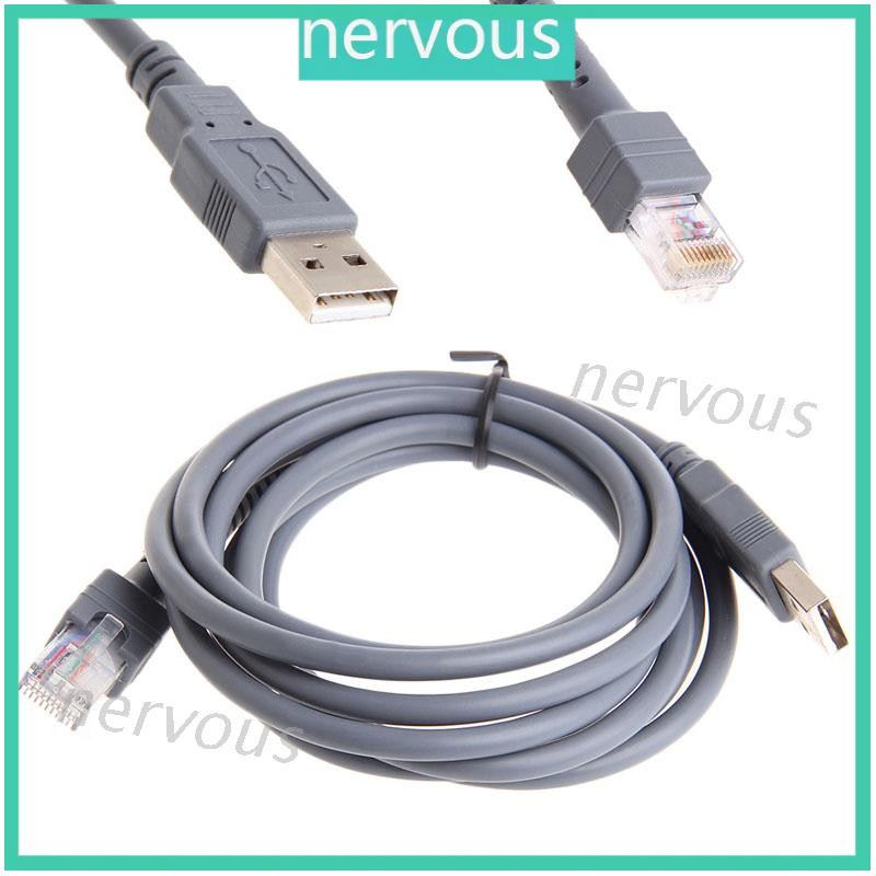 2M Symbol Barcode Scanner USB Cable LS1203 LS2208 LS4208 LS3008 CBA-U01 ...