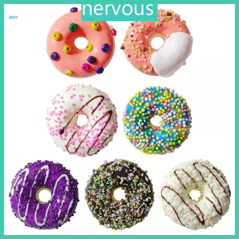 NERV Donut Stress Balls Simulation Toy Realistic Artificial Dessert ...