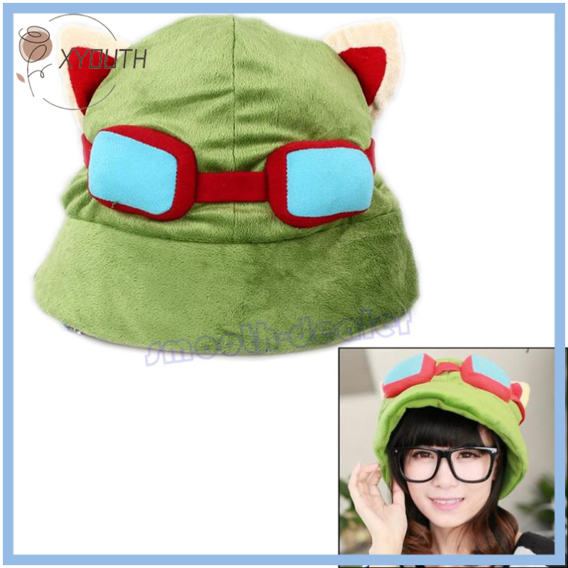 Unisex Cosplay Green League of Legends LOL Teemo Game Video Merchandise ...