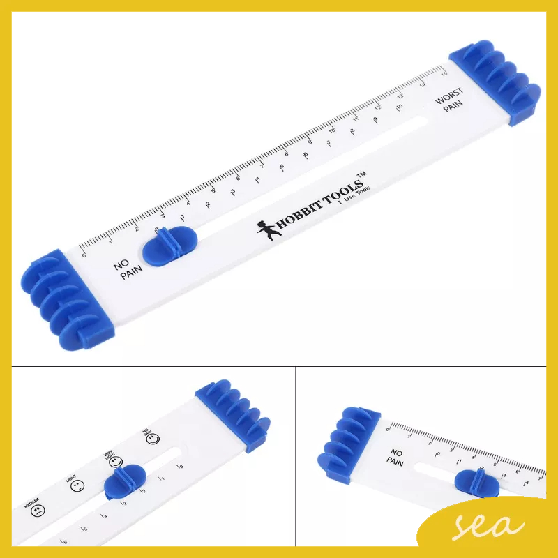 Pain Scale Ruler Pain Ache Testing Record Scale Ruler Muscle Measure ...
