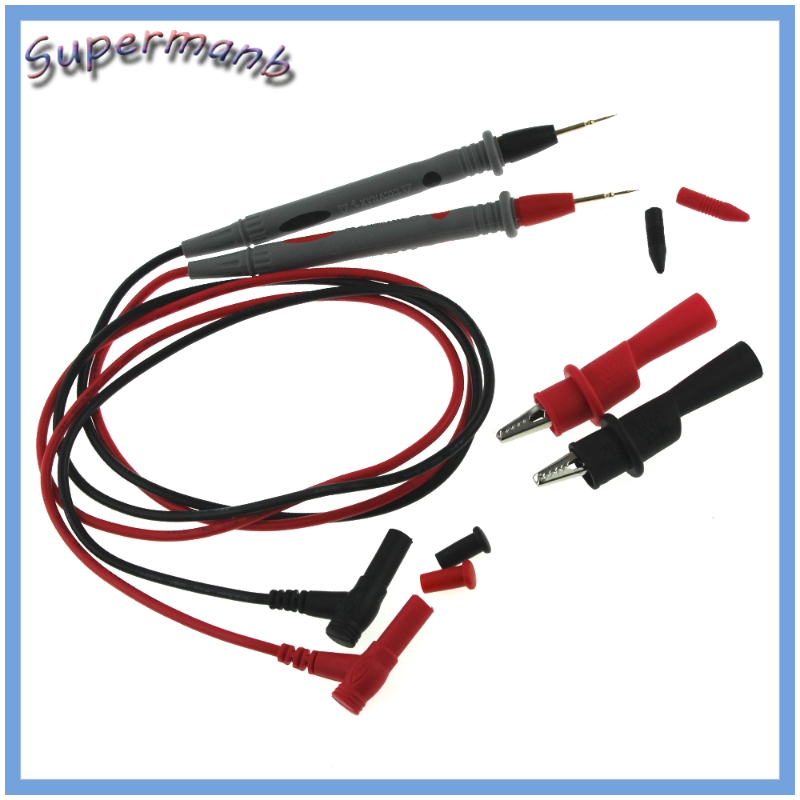 Digital multimeter test lead 1000v / 20A gold-plated stylus + 1 pair ...