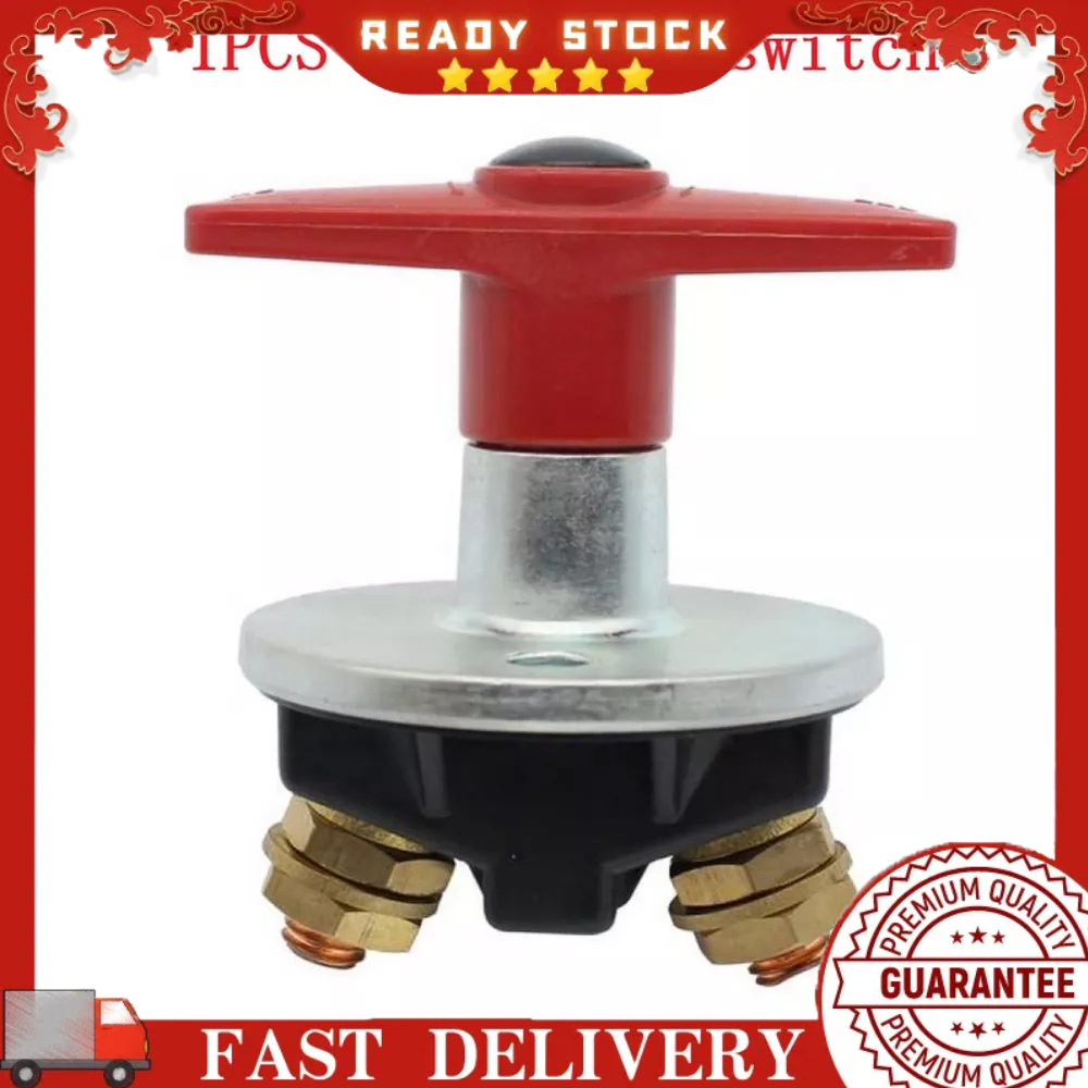 Switch 12V / 24V Battery Isolator Cut Off Disconnect Electrical Heavy ...