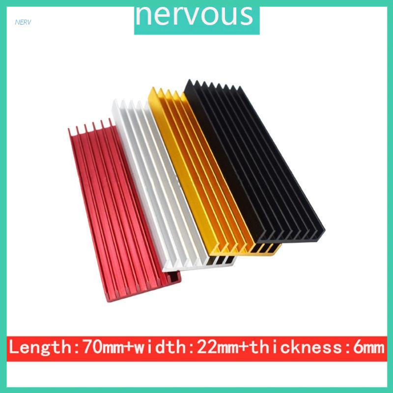 NERV Aluminum M.2 2280 SSD Heatsink Cooler Solid State Hard Drive ...