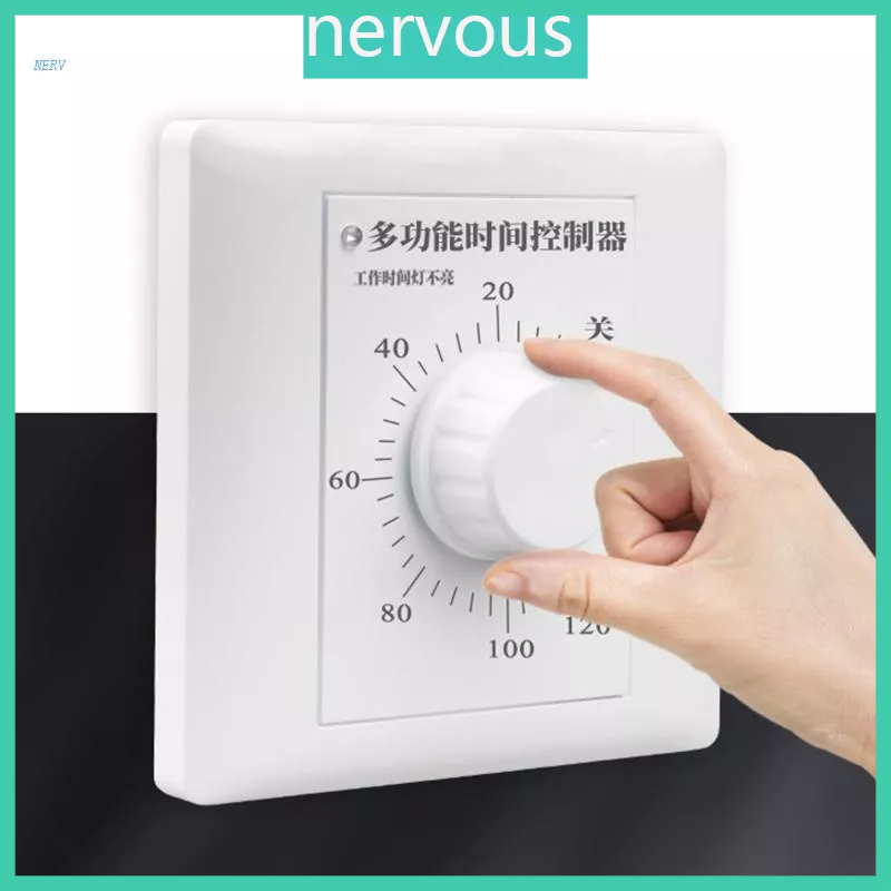 NERV AC 220V Timer Switch Control Pump Mechanical Countdown Control Interruptor | Shopee Philippines