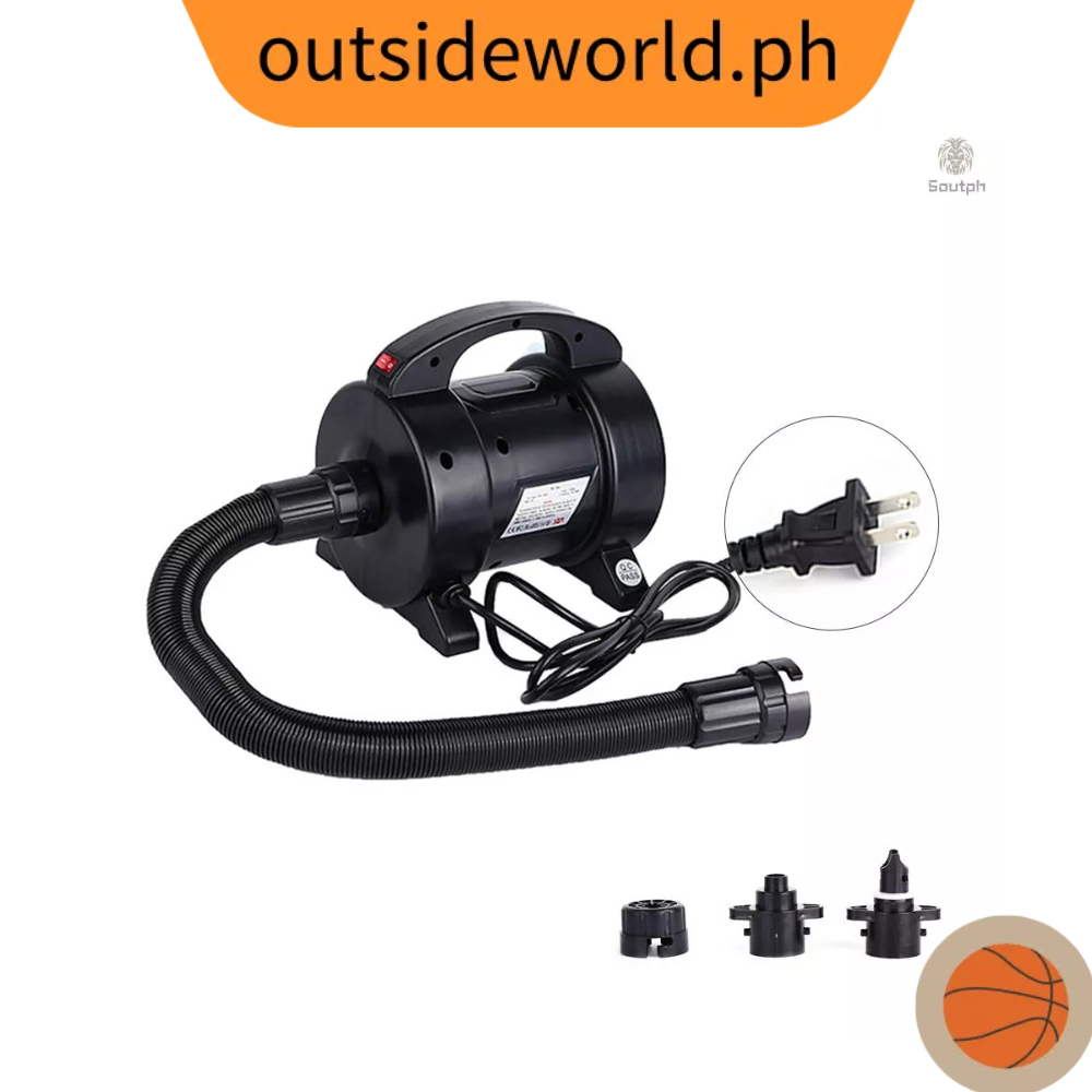 Portable 1300W Electric Pump Air Mattress Pump Quick Inflation Electric ...