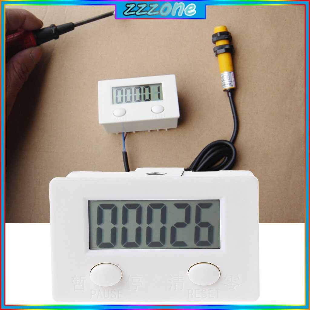 5 Digit Digital Electronic Counter Puncher Magnetic Inductive Proximity ...