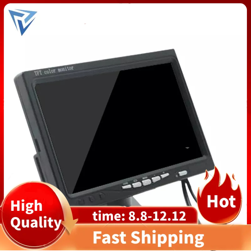 Mini TV 7 Inch HD Monitor 800X480 Portable Car LCD Screens on DVD/CMMB ...