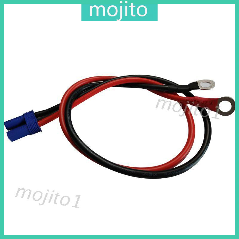 Mojito EC5 Female Plug Connector Cable with O Ring Eyelet Terminal 10AWG Wire 50 CM | Shopee ...