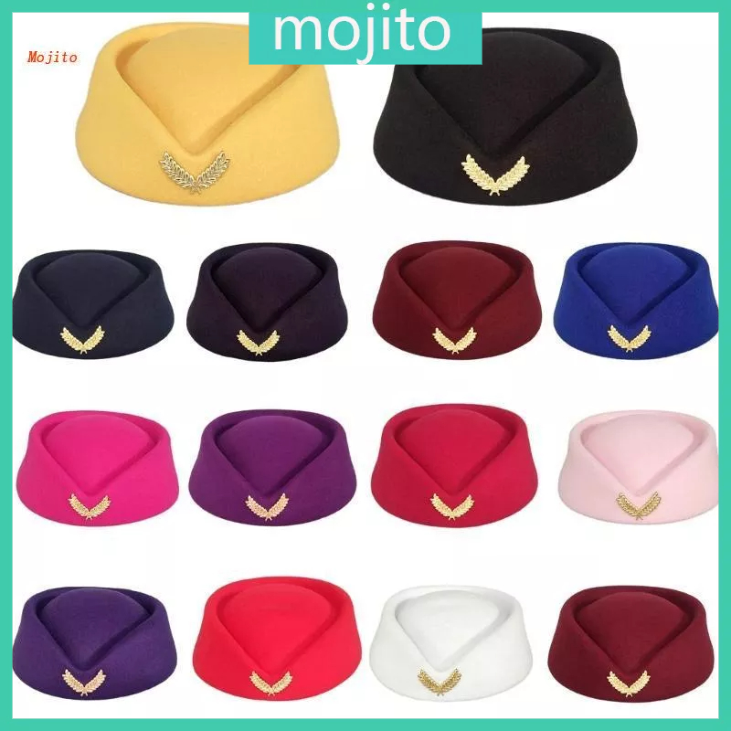 Mojito Stewardess Hat Flight Attendant Air Hostess Cosplay Costume Live ...