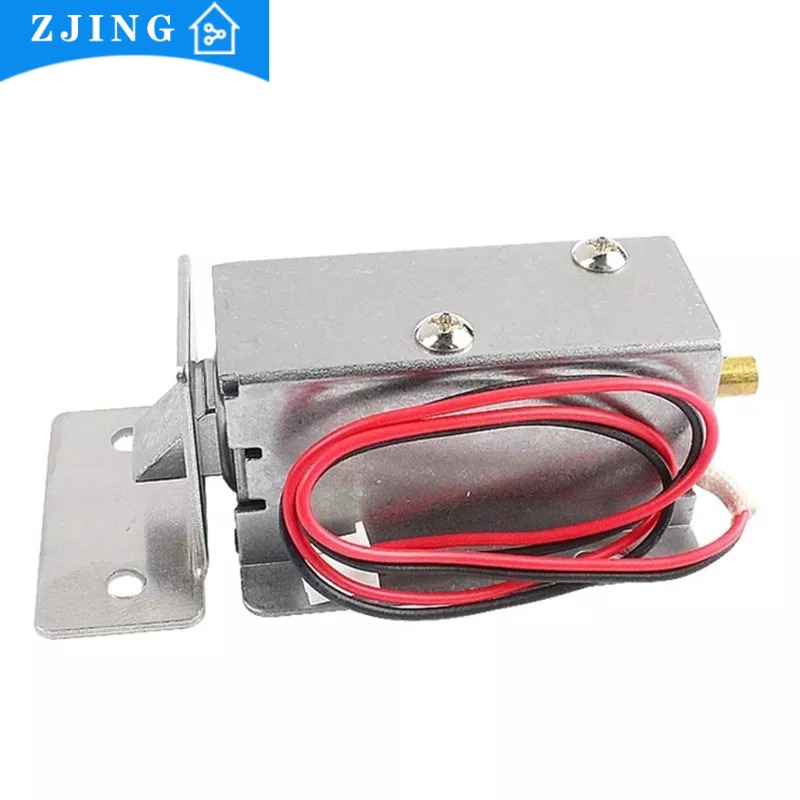 DC12V small electronic lock DC 24v mini solenoid electric control lock ...