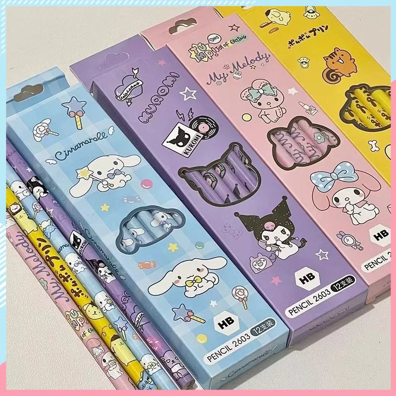 Cute Sanrio Kuromi Pencil Students Write And Paint HB Pencil Melody ... Cute Sanrio Kuromi Pencil Students Write And Paint HB Pencil Melody ...