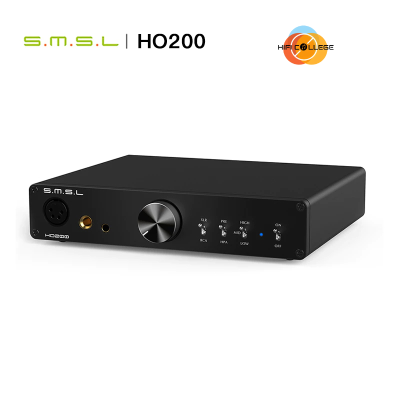 SMSL HO200 HiRes headphone amplifier 16ohm 6W/32ohm 3W RCA PRE output ...