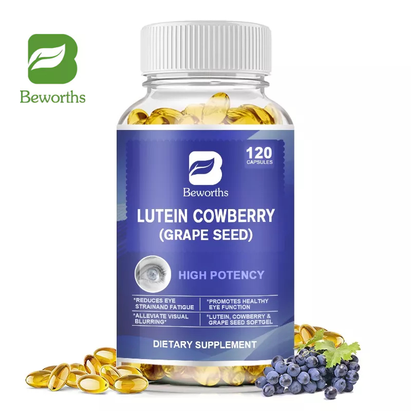 Beworths Lutein Bilberry Capsule Supports Eye Health Improve Visual ...