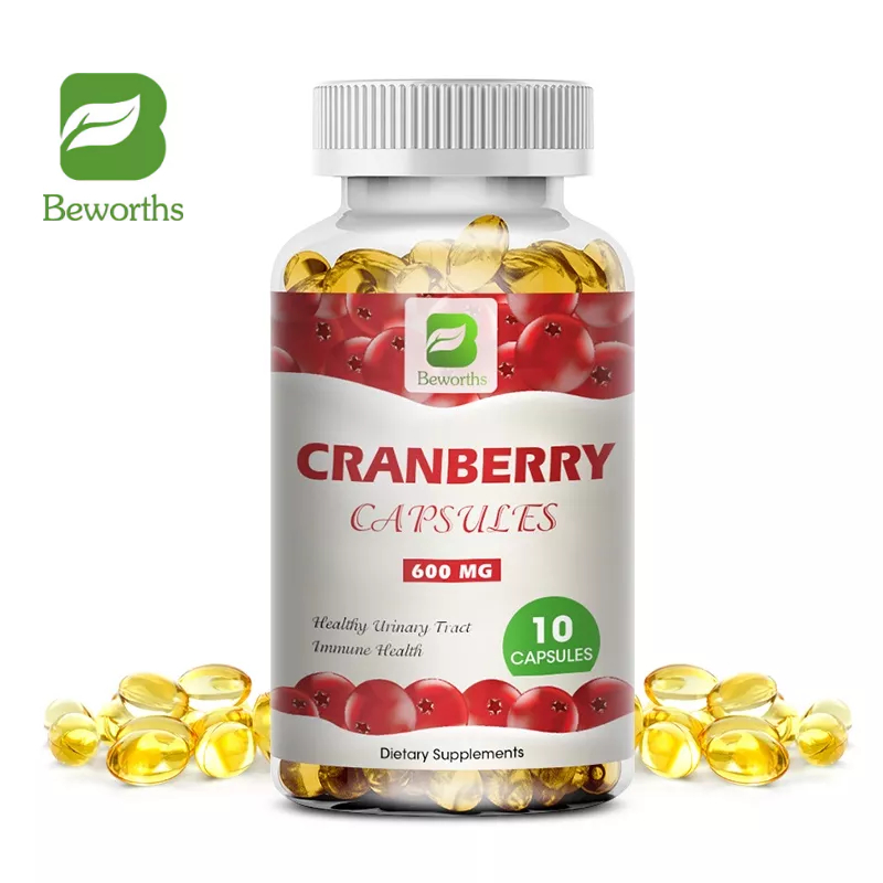 Beworths Cranberry Capsules Rich Vitamin C Supports Urinary System ...
