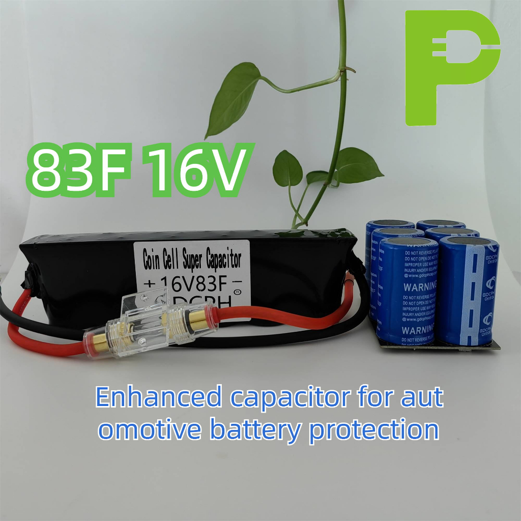 Super Capacitor Module 83F 16V (500F 2.7V x 6PCS Series) Car Battery ...