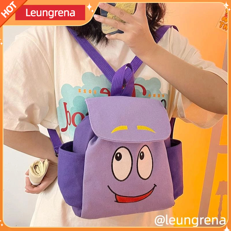 [Ready Stock] Explorer Dora Backpack Map Cartoon Diagonal Small Cute ...