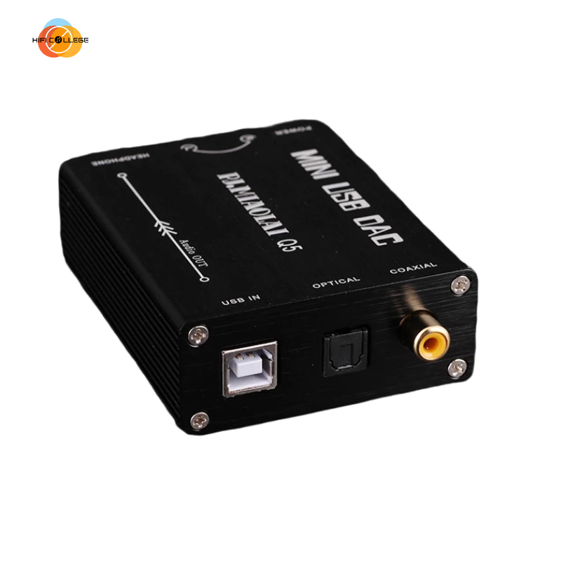 PJ.MIAOLAI Q5 HiFi External Portable USB Fiber Coaxial Decoding Module ...