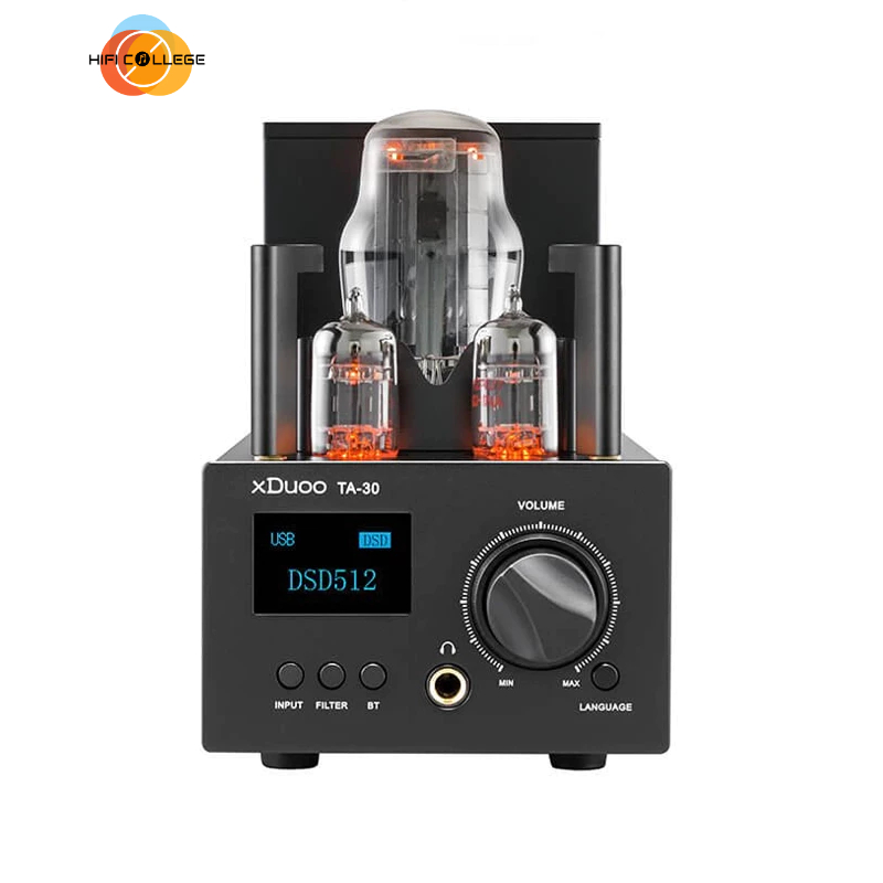 XDUOO TA-30 ES9038Q2M HD Bluetooth High Performance DSD512 DAC Tube ...