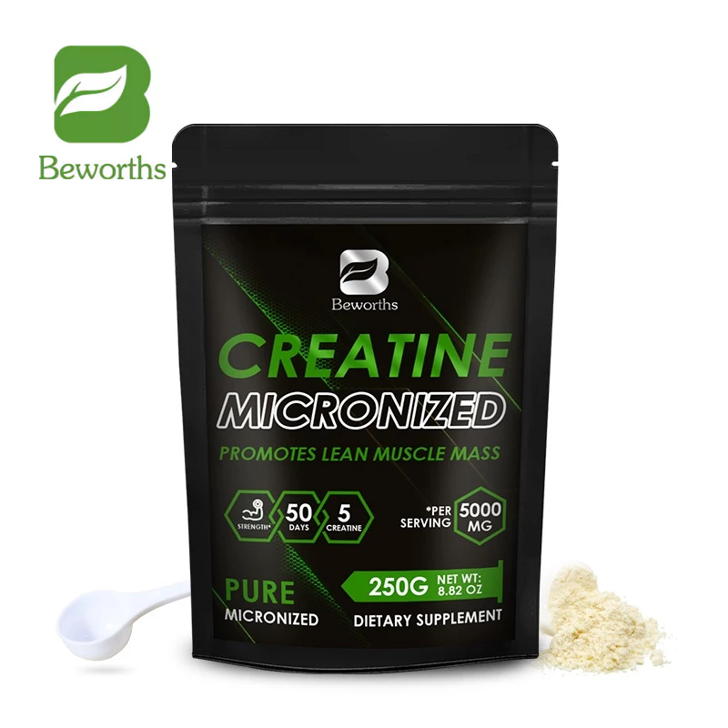 Beworths Creatine Monohydrate Powder 5000mg For Muscle Mass & Strength ...
