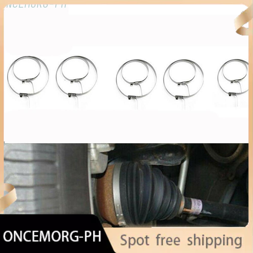 10 PCS CV Boot Clips Kit Stainless Steel Axle CV-Joint Crimp/Clamp ...