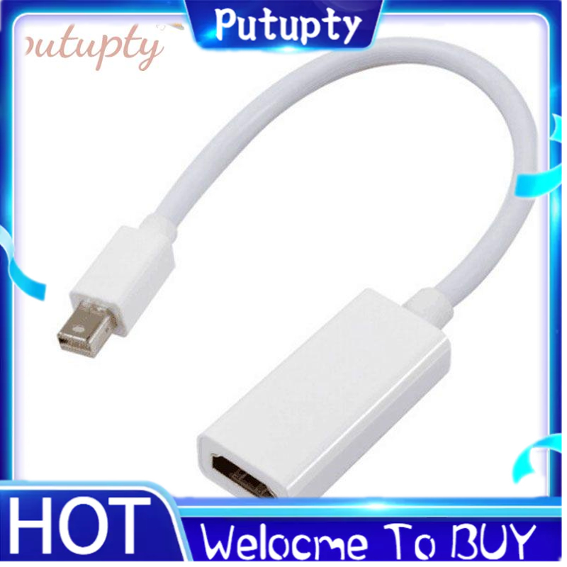 Mini DisplayPort to HDMI Cable Adapter Converter (M/AF) for Microsoft ...