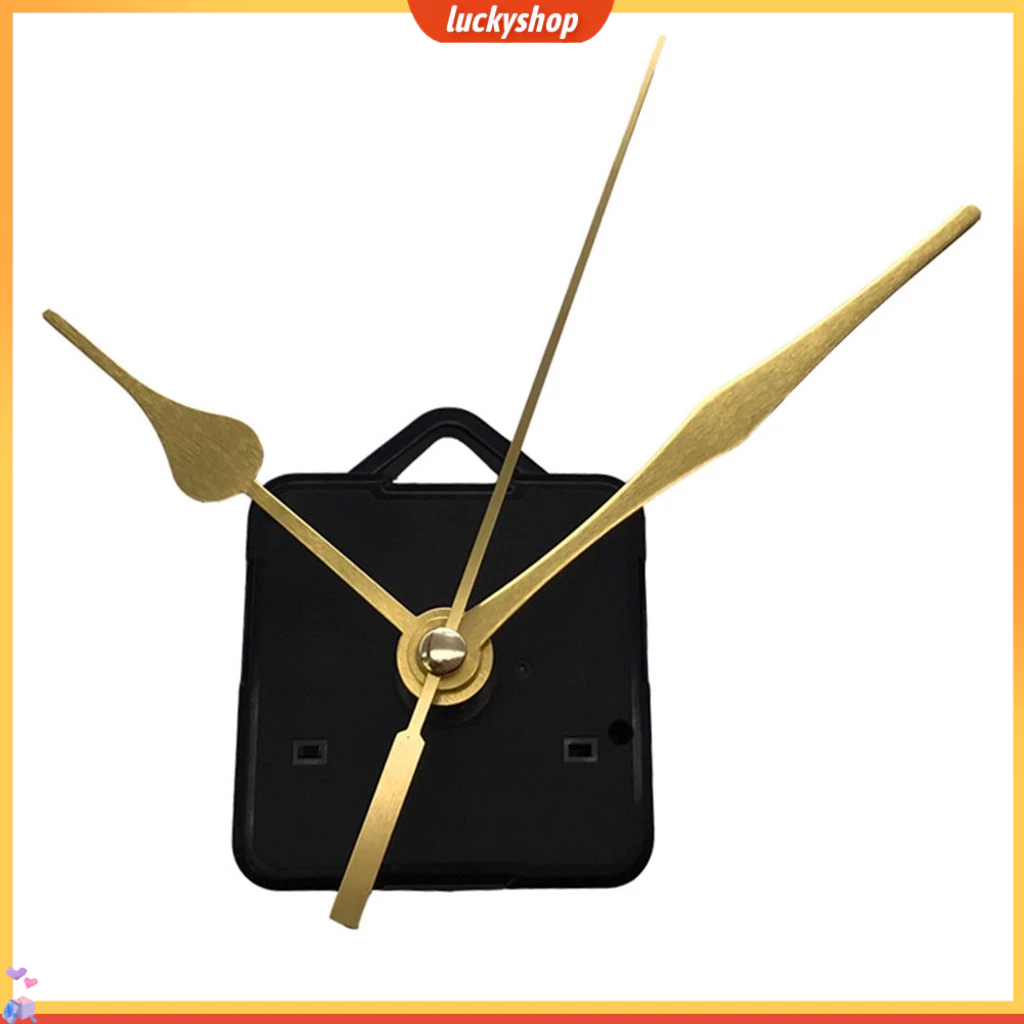 {LUSH} Gold Hands Long Hands Quartz Clock Movement Spindle Mechanism ...