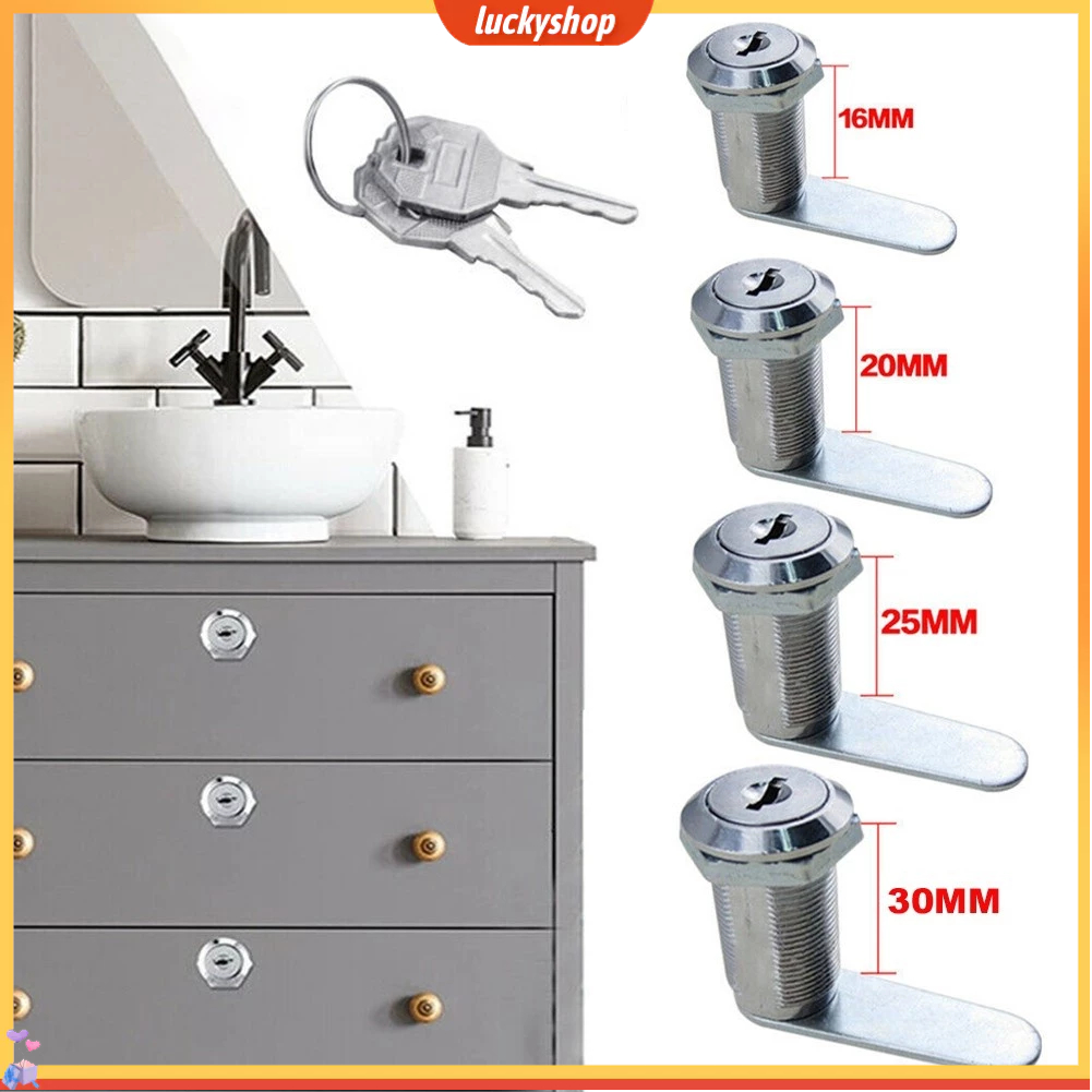 {LUSH} 16/20/25/30mm Lock Door Barrel Drawer Cabinet Mail Box Locker ...