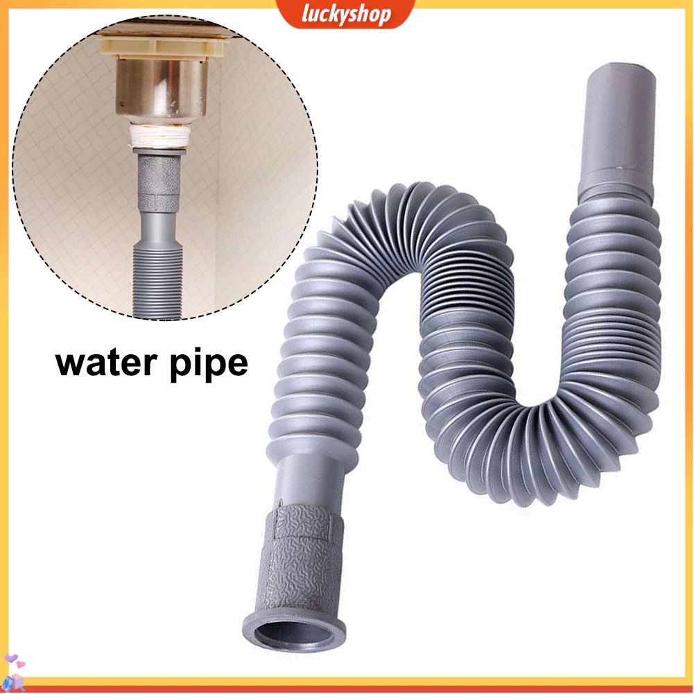 {LUSH} Universal Plastic Flexible Kitchen Basin Strainer Sink Extension ...