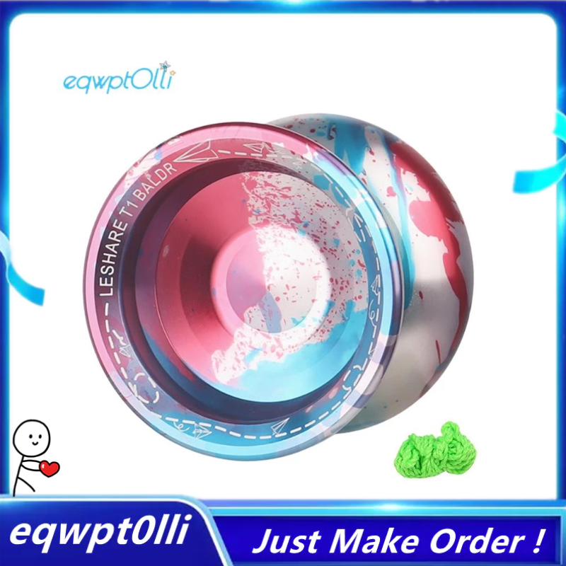 ^eQQ^ T1 BALDR Unresponsive Yoyo Competitive Yo-Yo,Alloy Yoyo for Beginners,Easy Practise Tricks ...