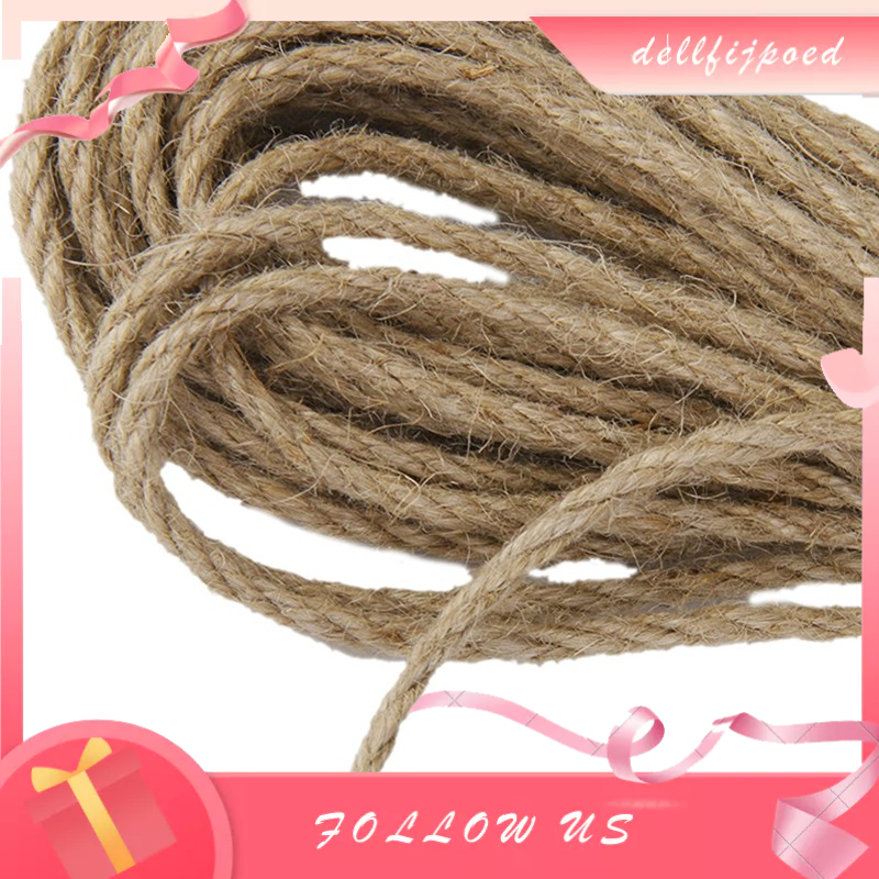 PH Shopping 10m Natural Hemp cord Jute cord Sisal rope 3mm cormm cord ...