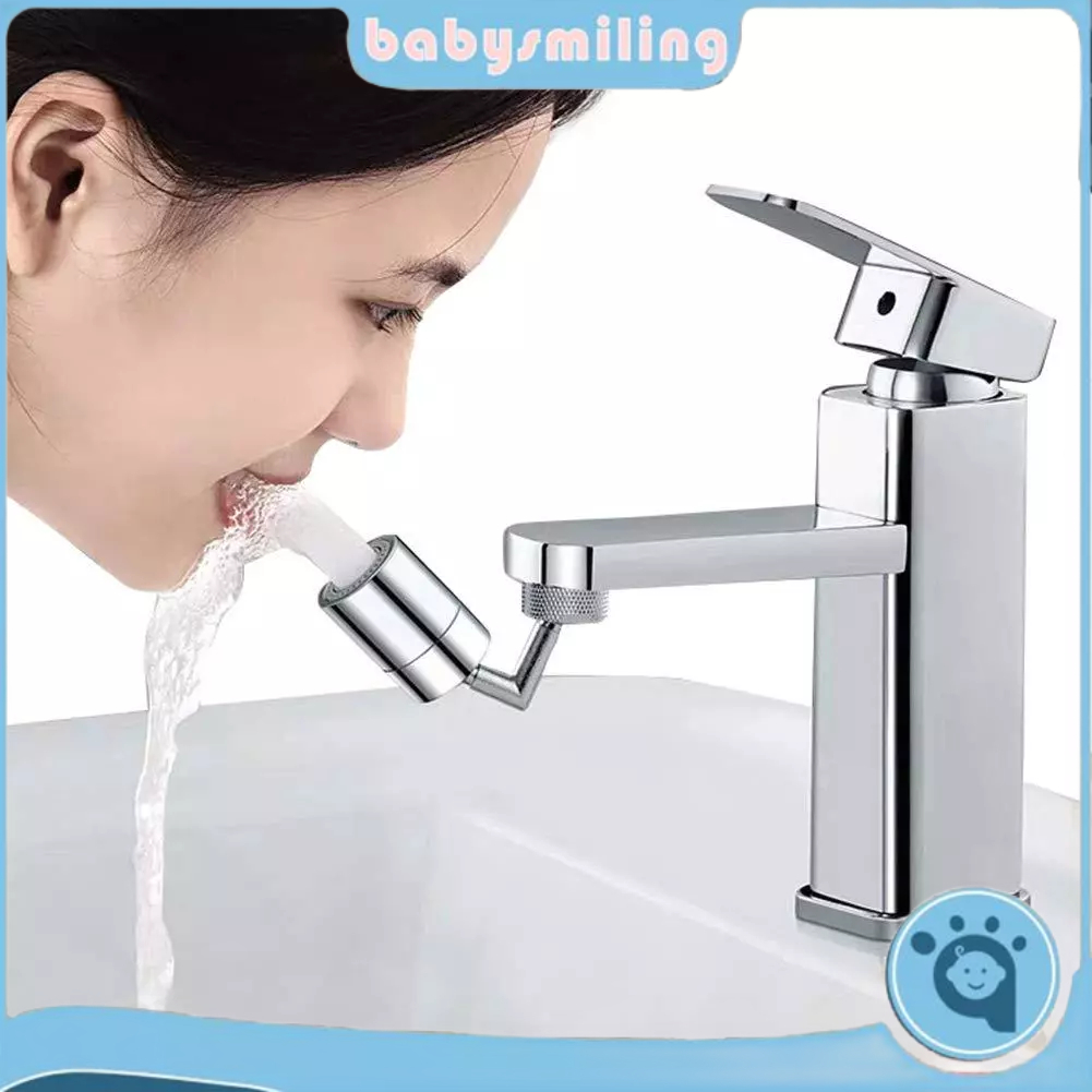 720 Degree Swivel Sink Faucet Aerator,Big Angle Spray Aerator Dual ...