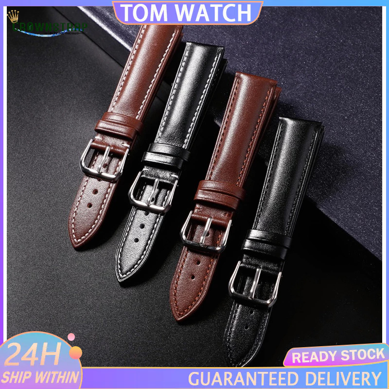 Universal Leather Strap Pin Buckle Leather Strap 12mm 14mm 16mm 18mm ...
