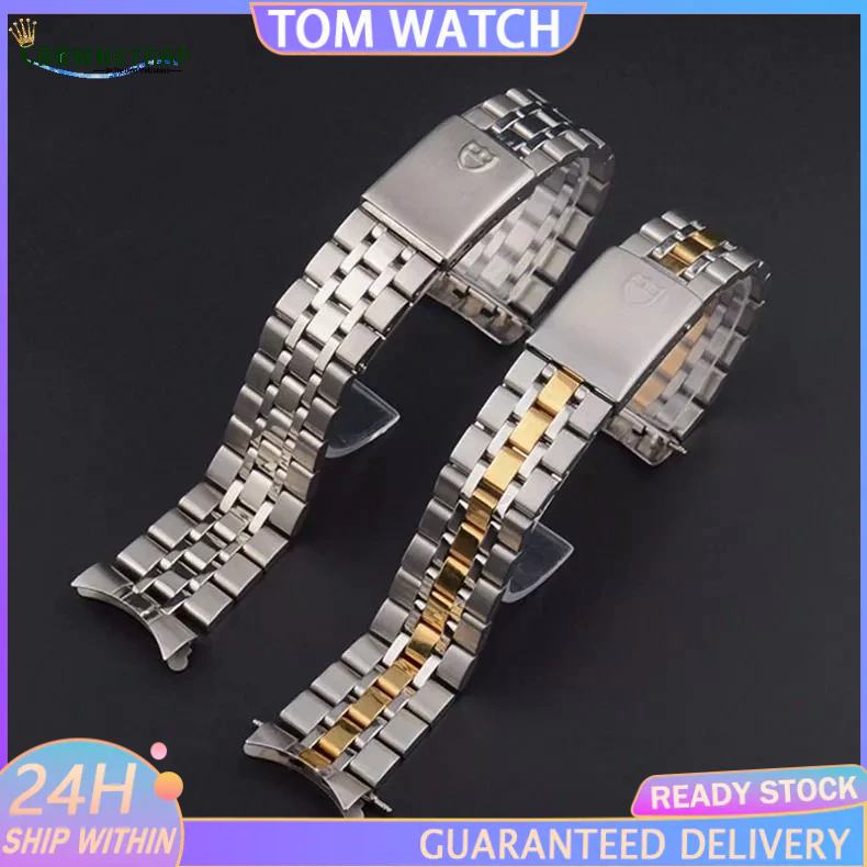 Adapted For Tudor Watch Strap 13mm 17mm 19mm 20mm Stainless Steel Strap ...