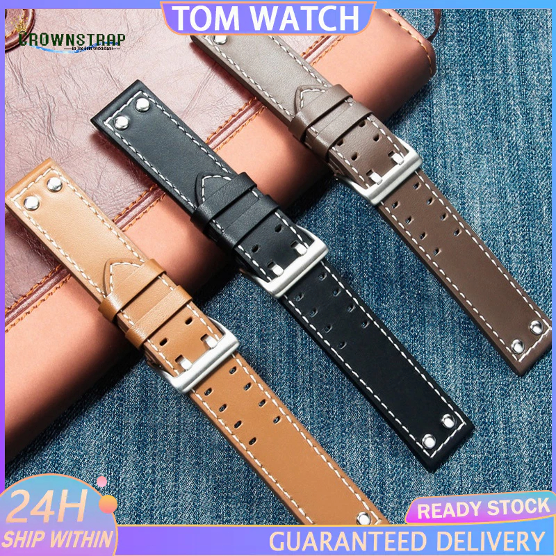 Adapted For Hamilton Watch Strap 20mm 22mm Hamilton Leather Strap For ...