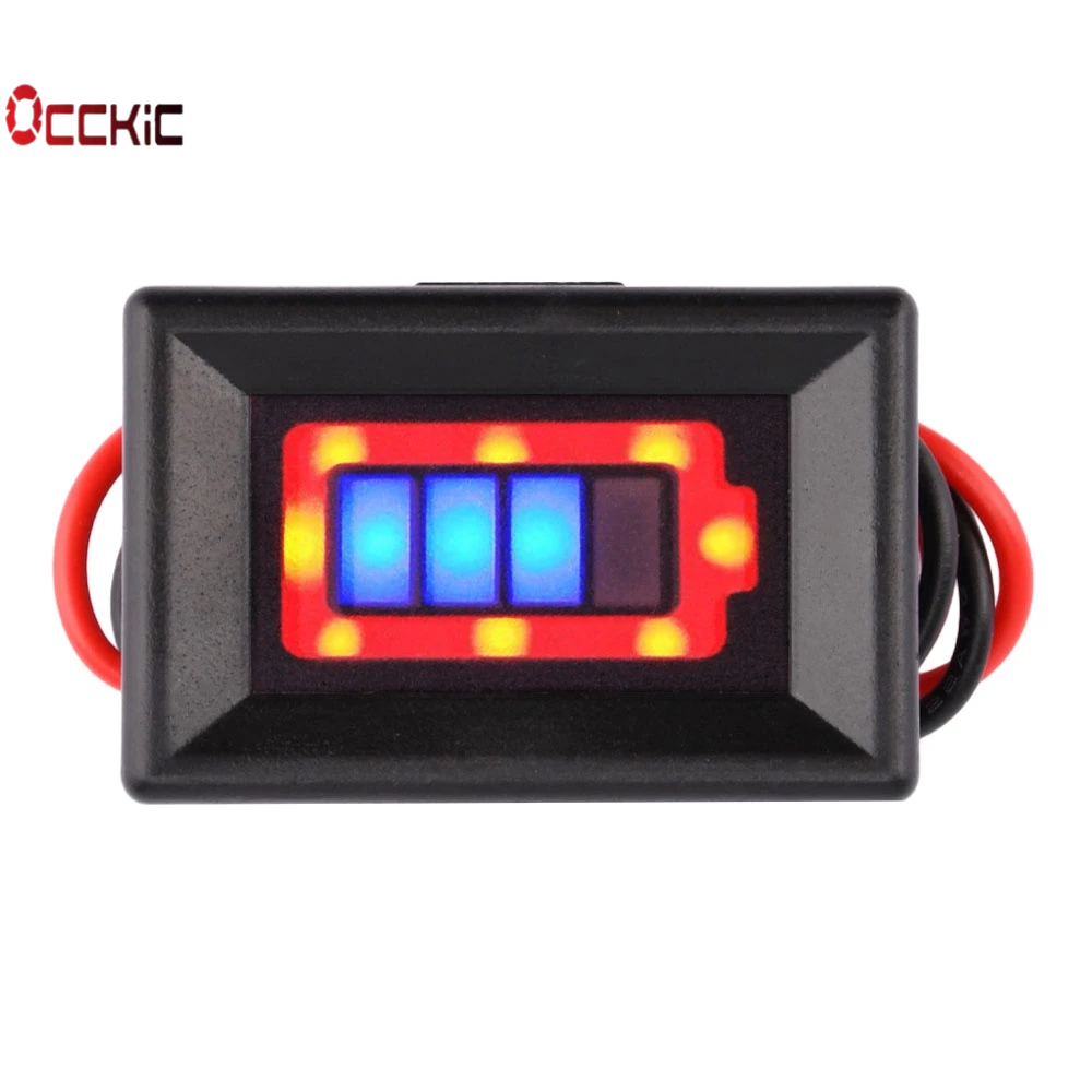 Occkic 1S 2S 3S 4S Single 3.7V Lithium Battery Capacity Indicator ...