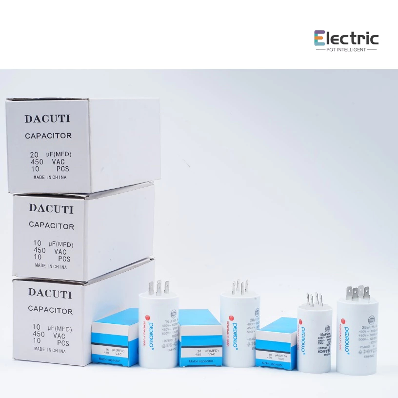 Pedrollo CBB60 AC Motor Capacitor Water Pump Capacitor 10uf 20uf 25uf ...