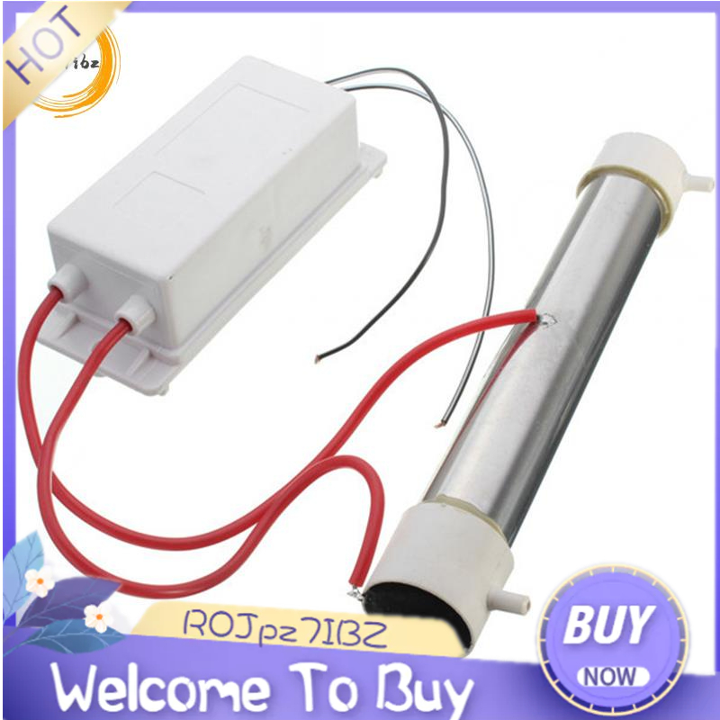 3G Ozone Generator 220V Air Purifier Ozone Sterilizer Stainless Steel Quartz Tube Air Ozonator ...