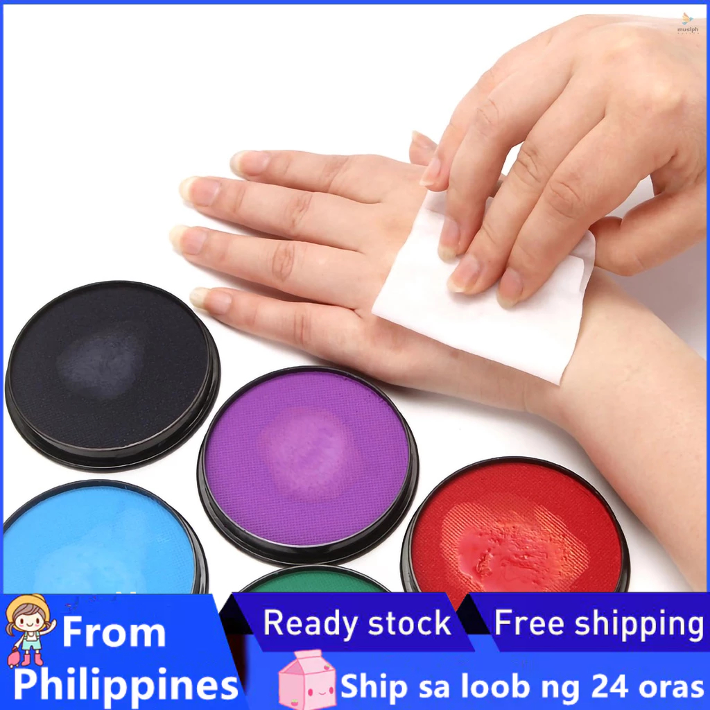 Face & Body Paint Water Based Makeup Painting Pigment Safe Non-Toxic ...