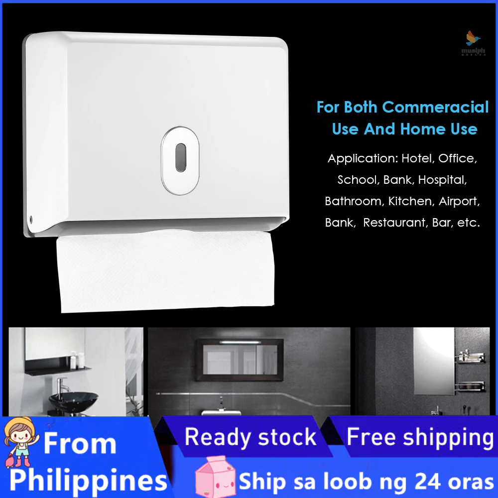 Wall-mounted Bathroom Tissue Dispenser Tissue Box Holder for Multifold ...