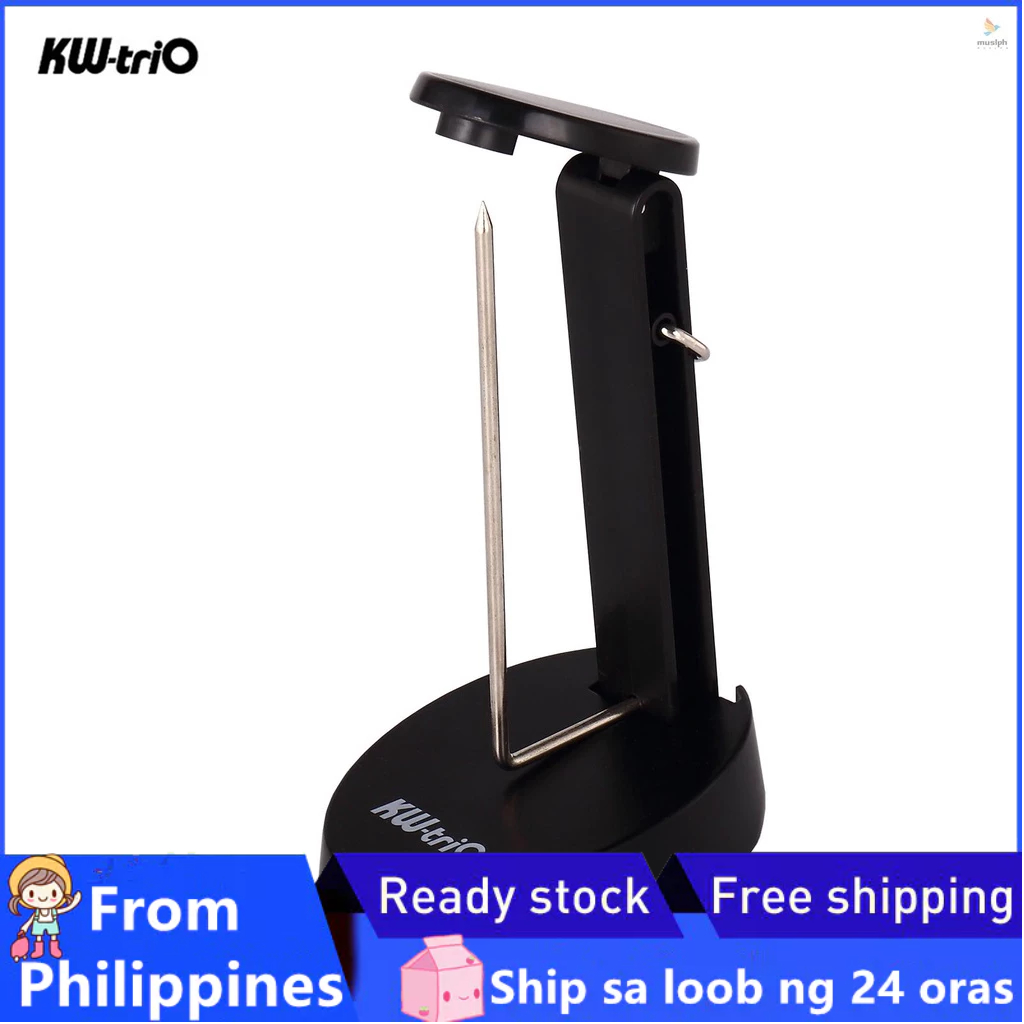 KW-trio Desk Receipt Holder Spike Stick with Hook Safety Protective ...